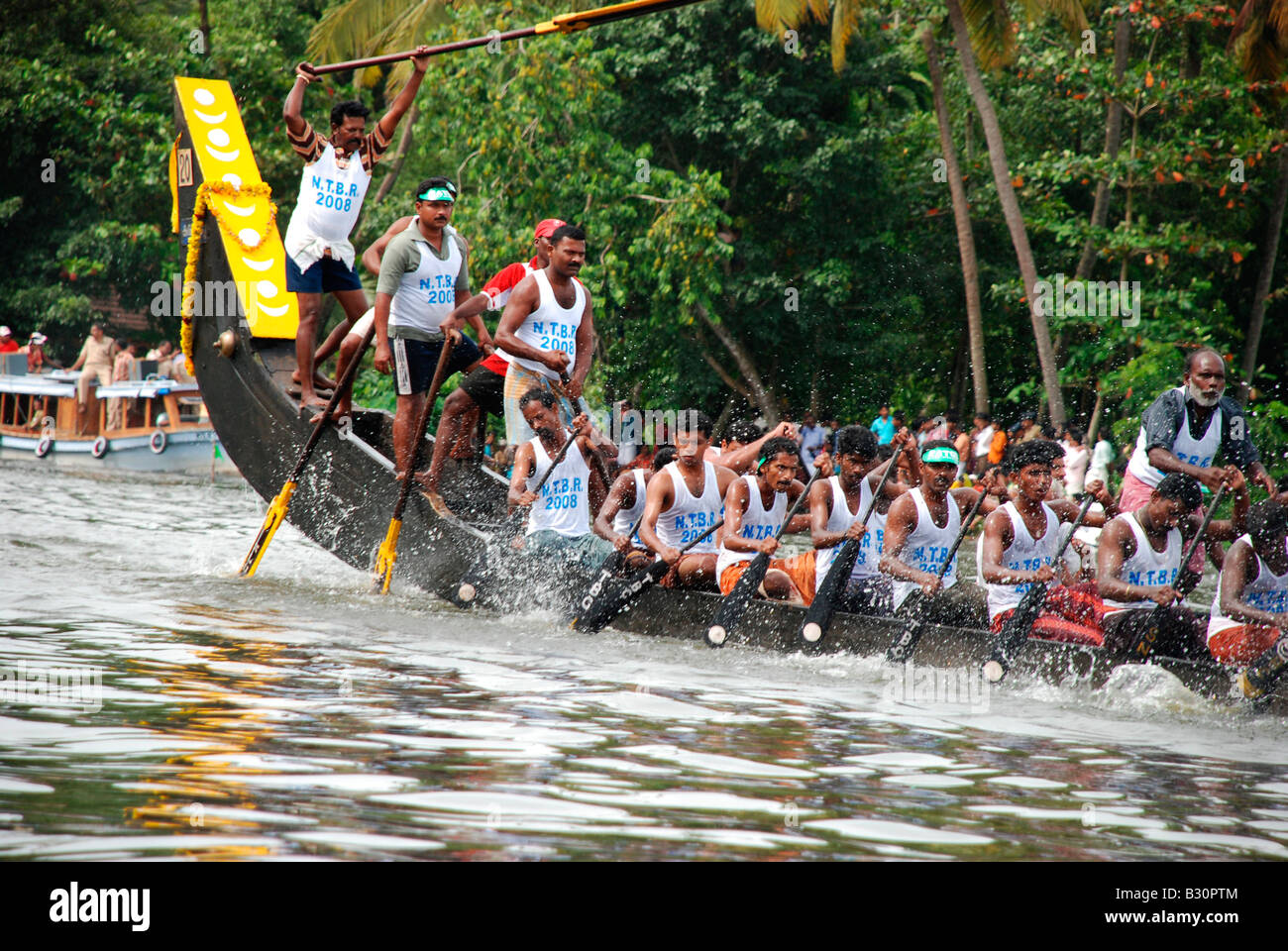 Nehru Trophy boat race at Alleppey,Kerala,India Stock Photo - Alamy
