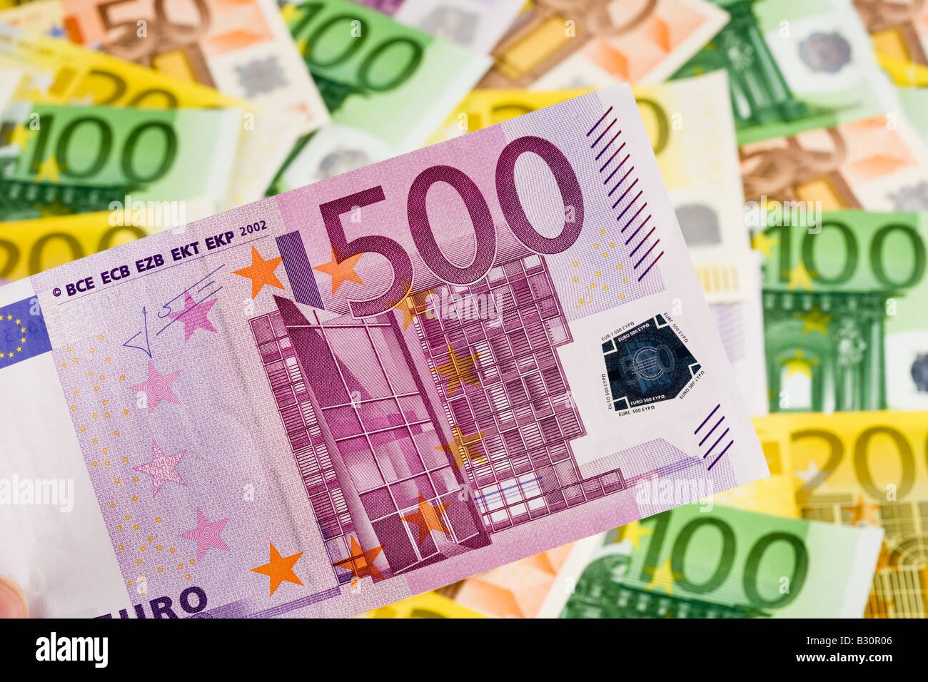 Euro bank notes Stock Photo - Alamy