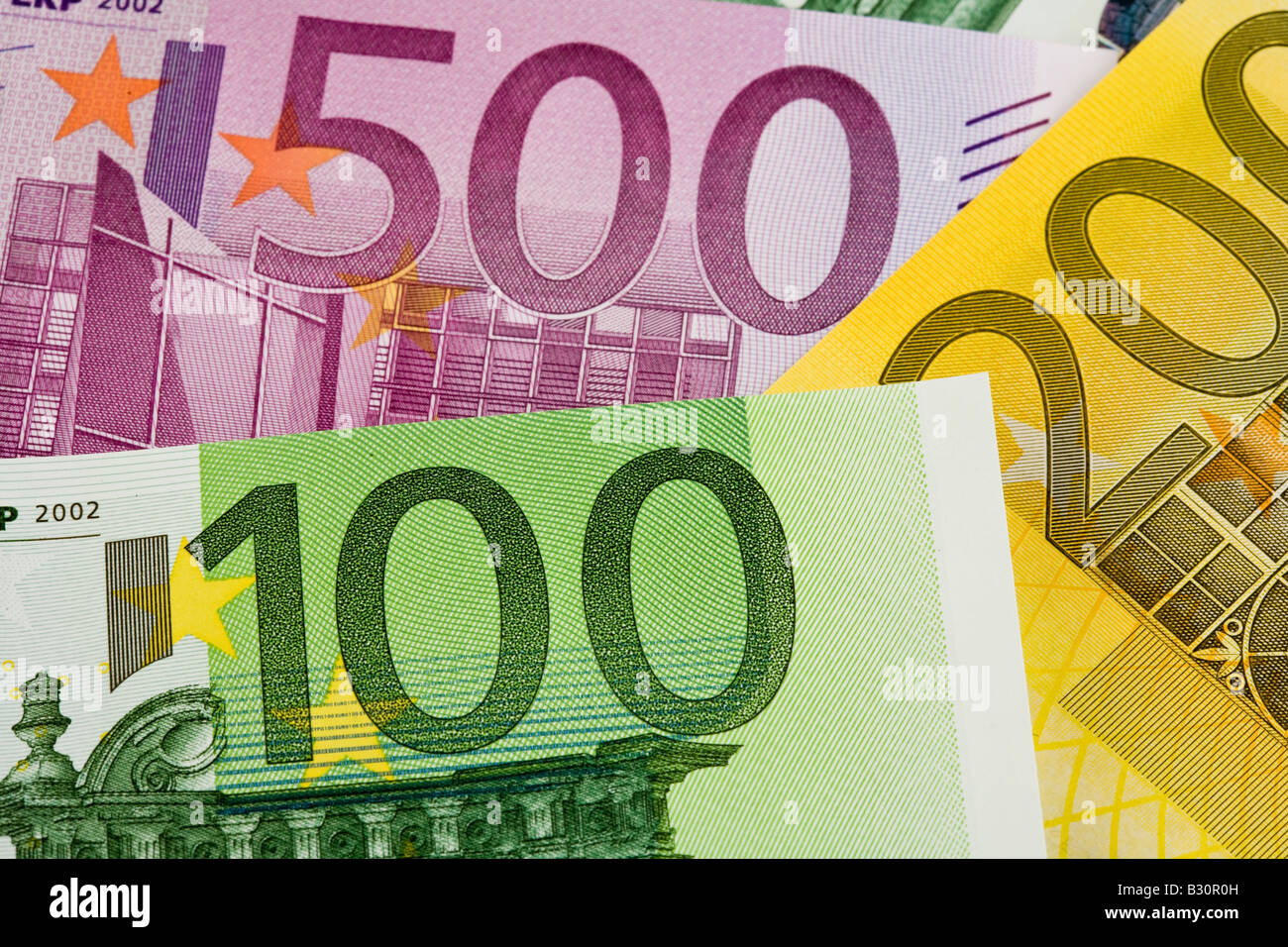 Euro bank notes Stock Photo - Alamy