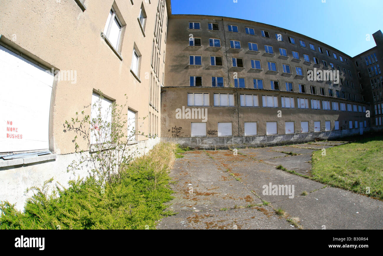 kdf spa Colossus of Prora of the Third Reich on the island Ruegen Stock ...