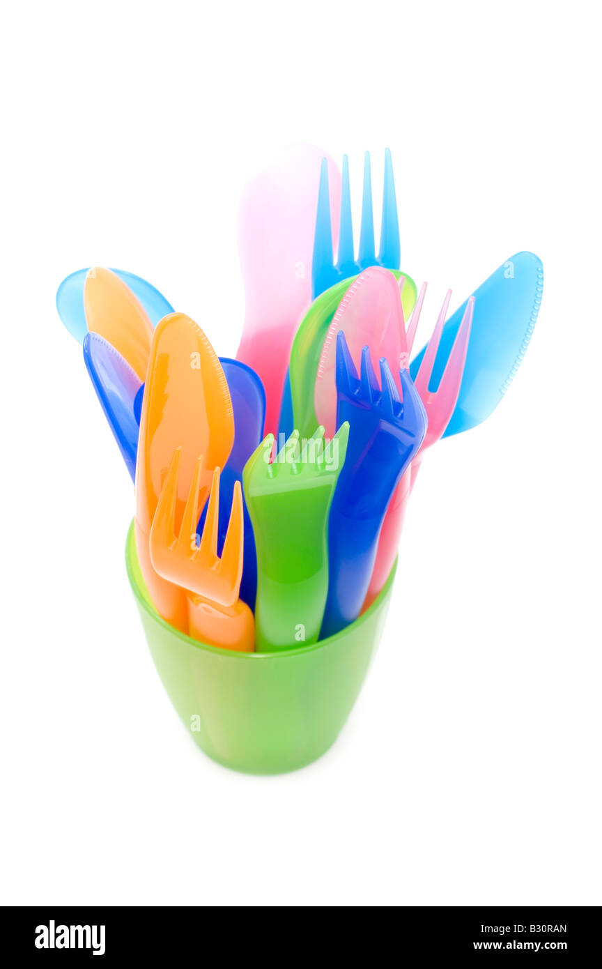 object on white kitchen utensil Plastic dish Stock Photo - Alamy