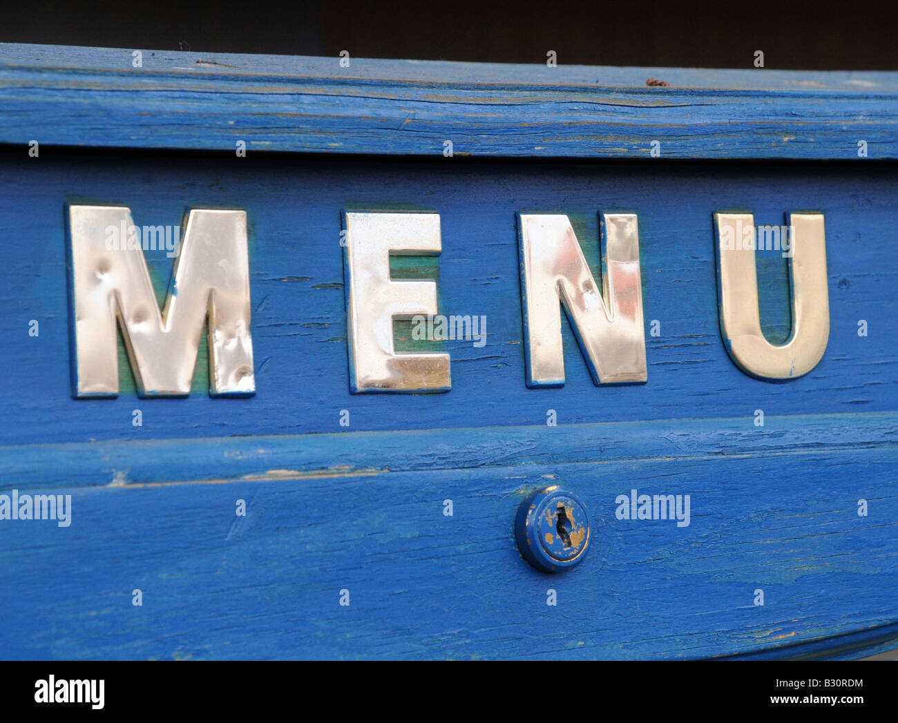 Menu of hi-res stock photography and images - Alamy