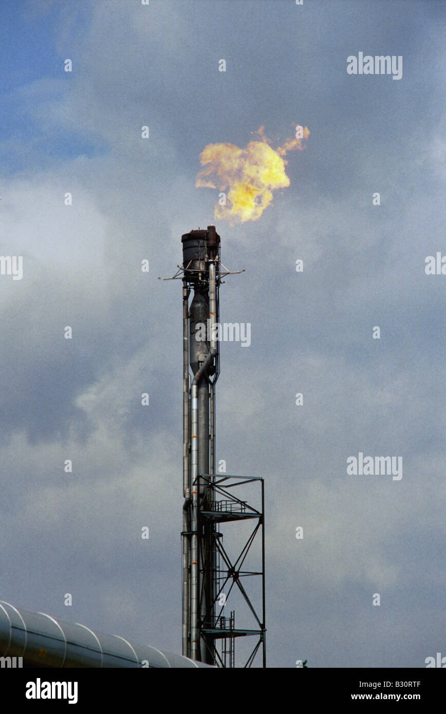 Flaring natural gas hi-res stock photography and images - Alamy