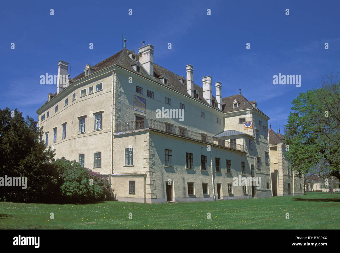 Old Castle in the castlepark Laxenburg Stock Photo - Alamy