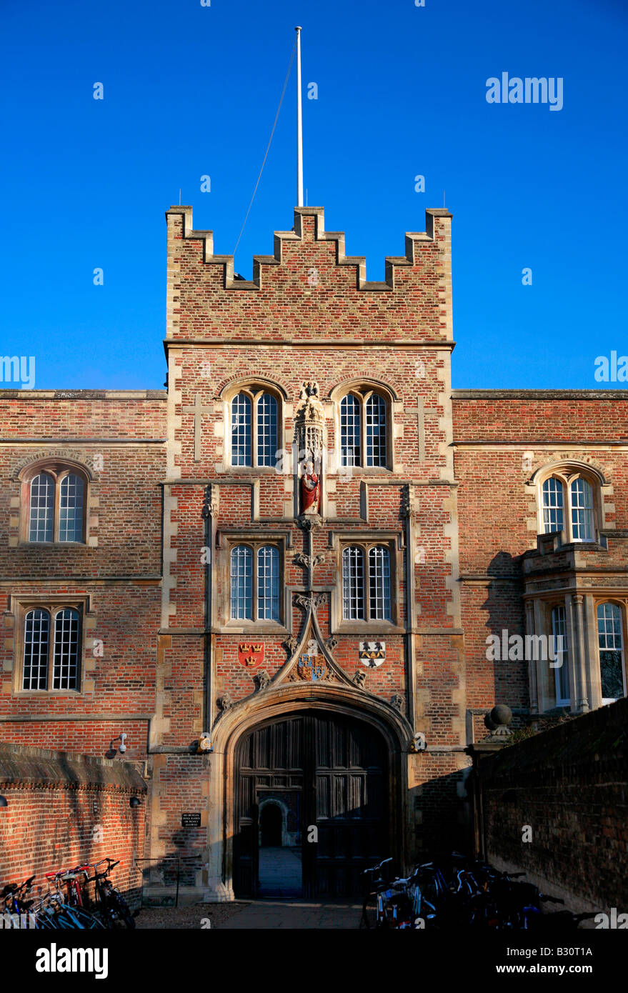 Front entrance Jesus College University of Cambridge City ...