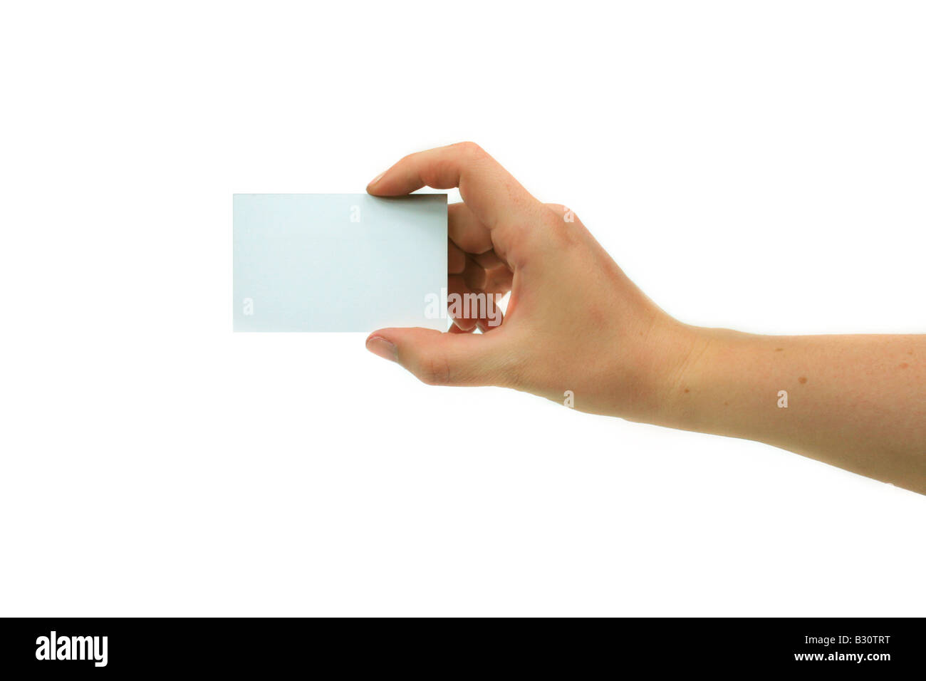 empty business card Stock Photo - Alamy