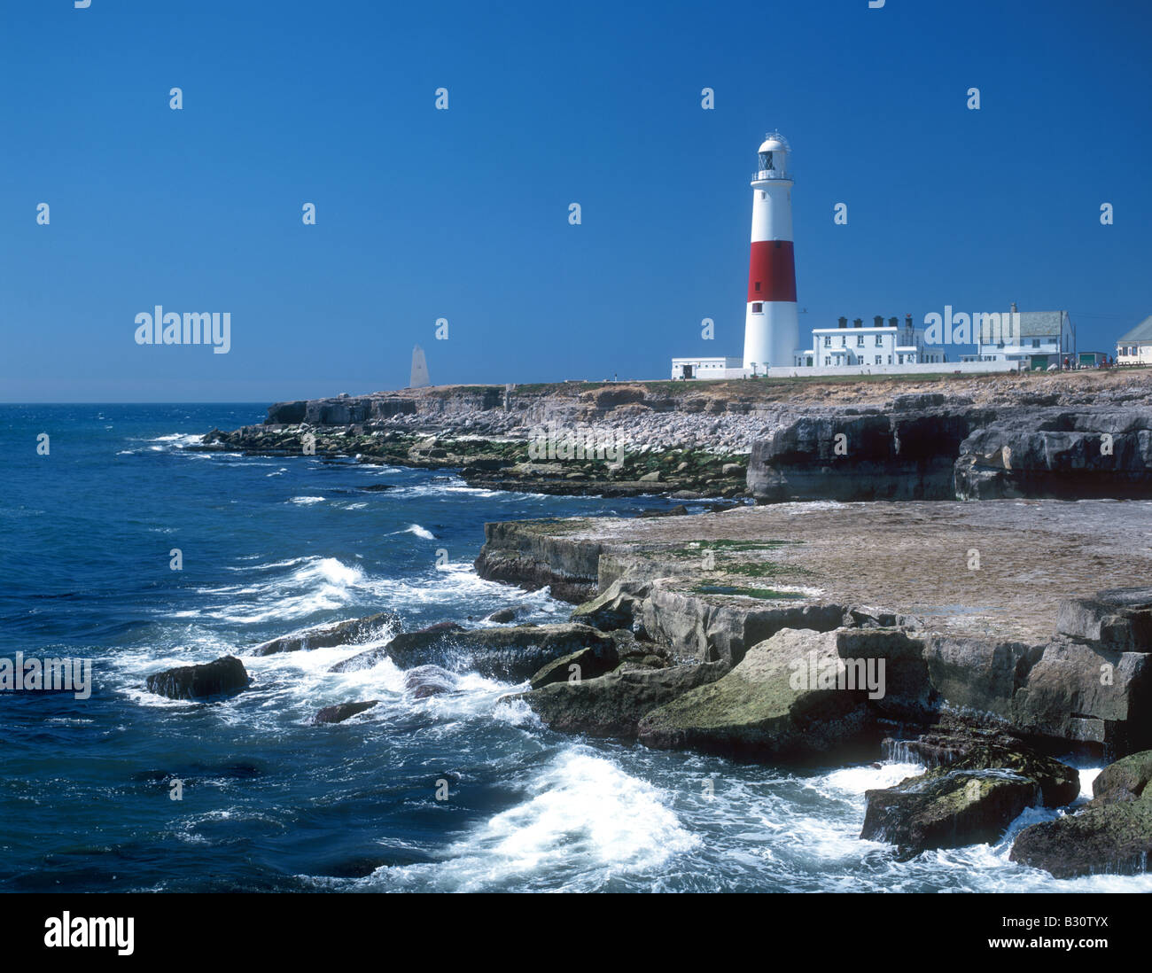 Portland Bill Lighthouse Stock Photo - Alamy