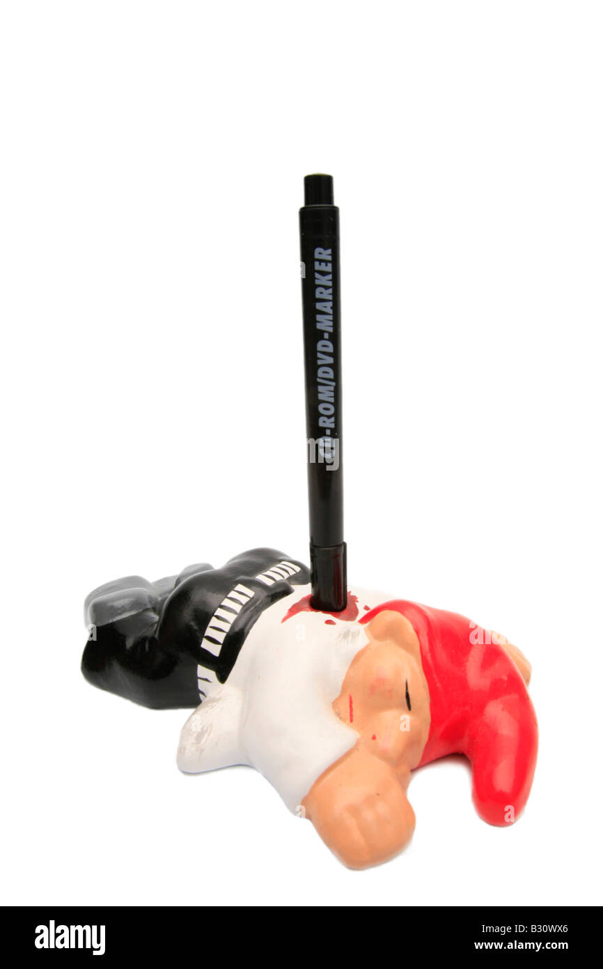 Garden garden dwarf Cut Out Stock Images & Pictures - Alamy