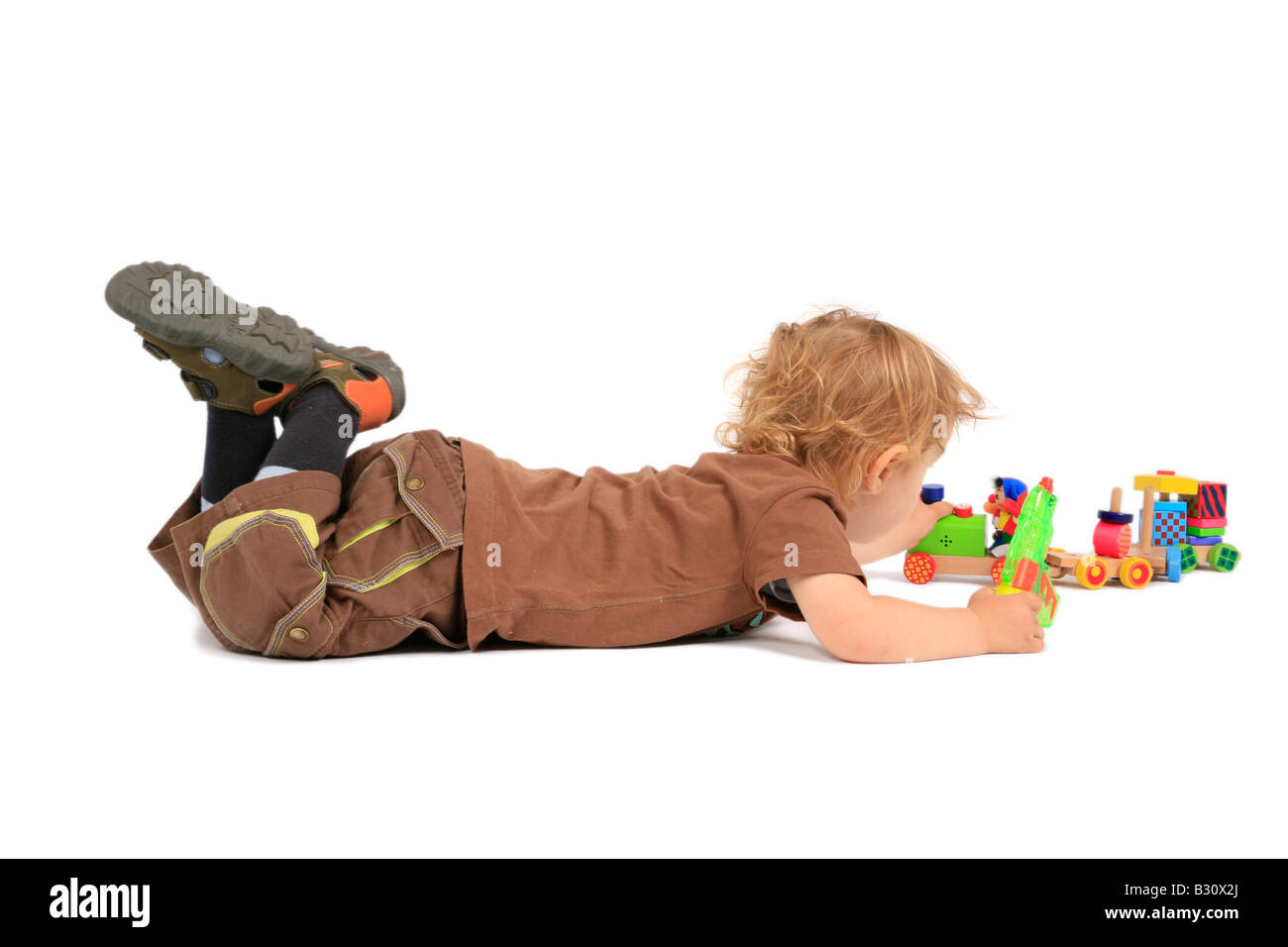 small boy playing Stock Photo - Alamy