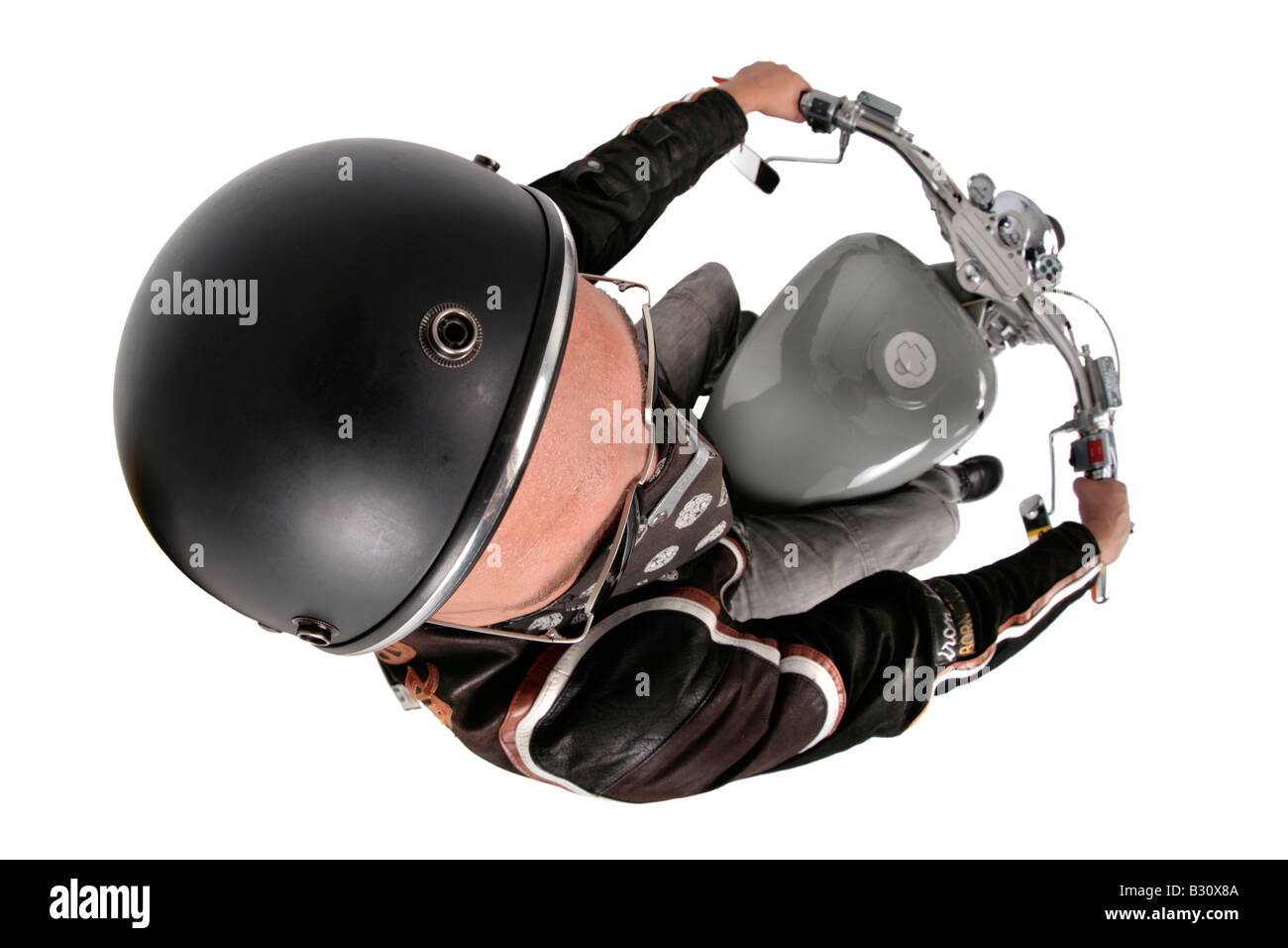 Harley davidson bike helmet hi-res stock photography and images - Alamy