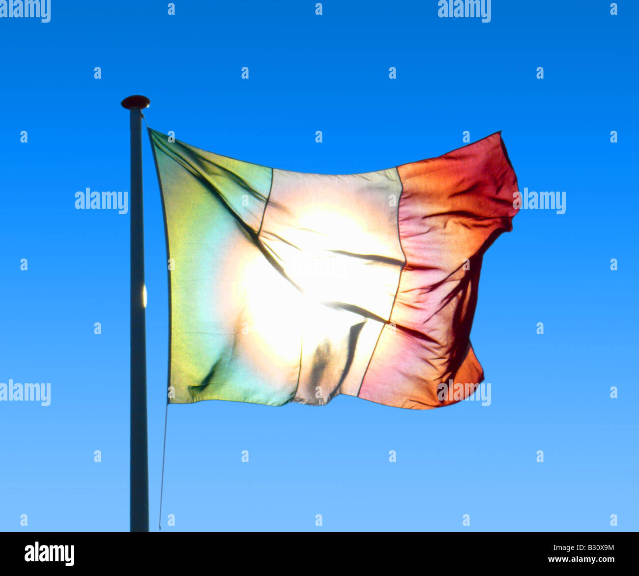 Italian flag lights hi-res stock photography and images - Alamy