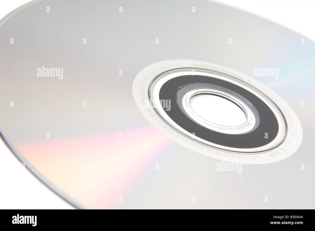 A macro shot of a compact disc Stock Photo - Alamy