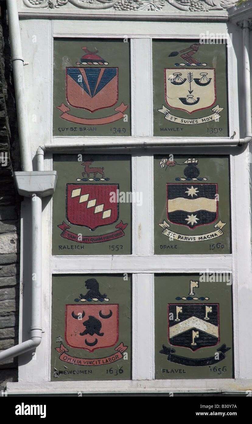 Devon coat of arms hi-res stock photography and images - Alamy