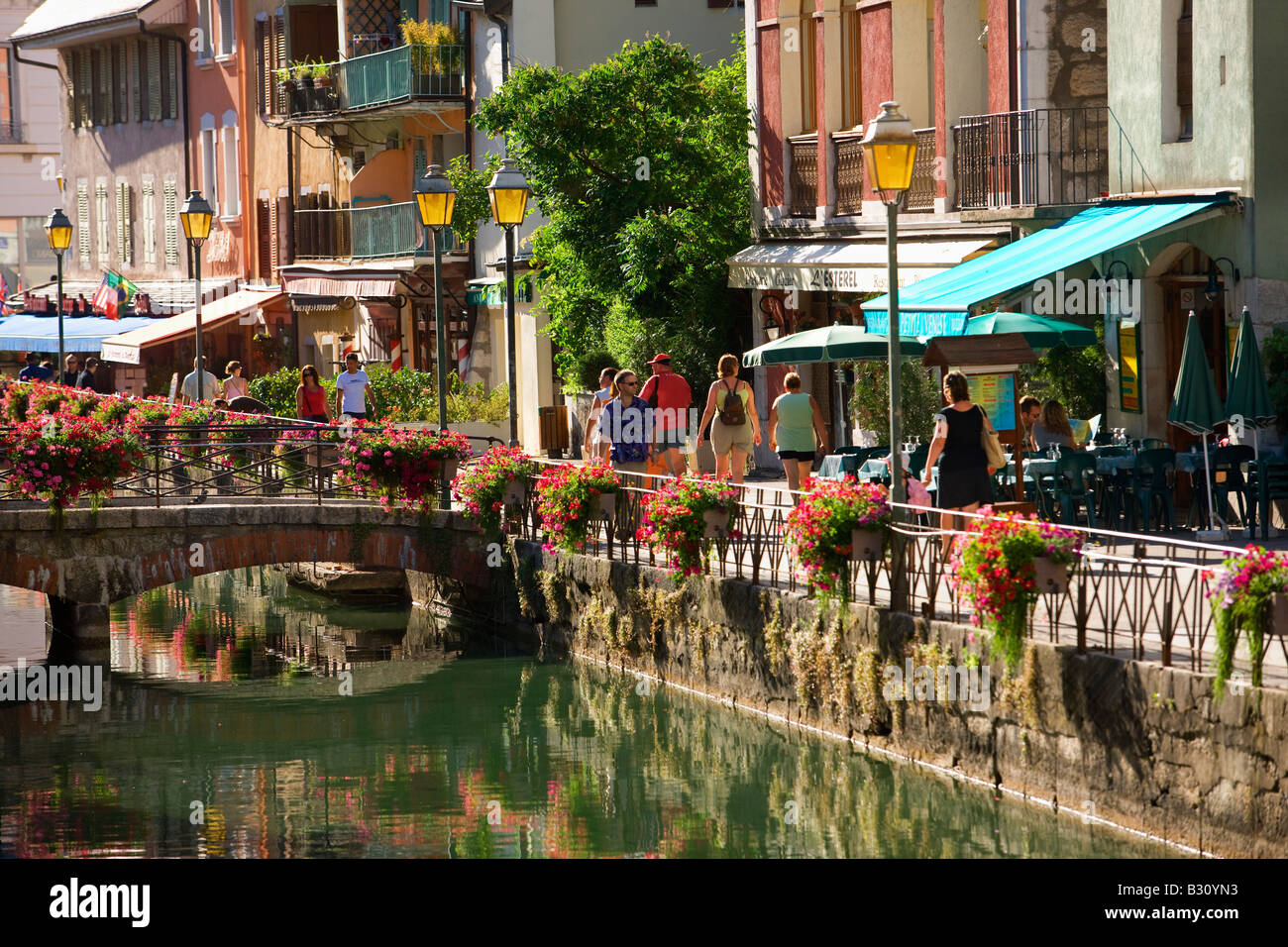 Annecy town in Savoie France Stock Photo - Alamy