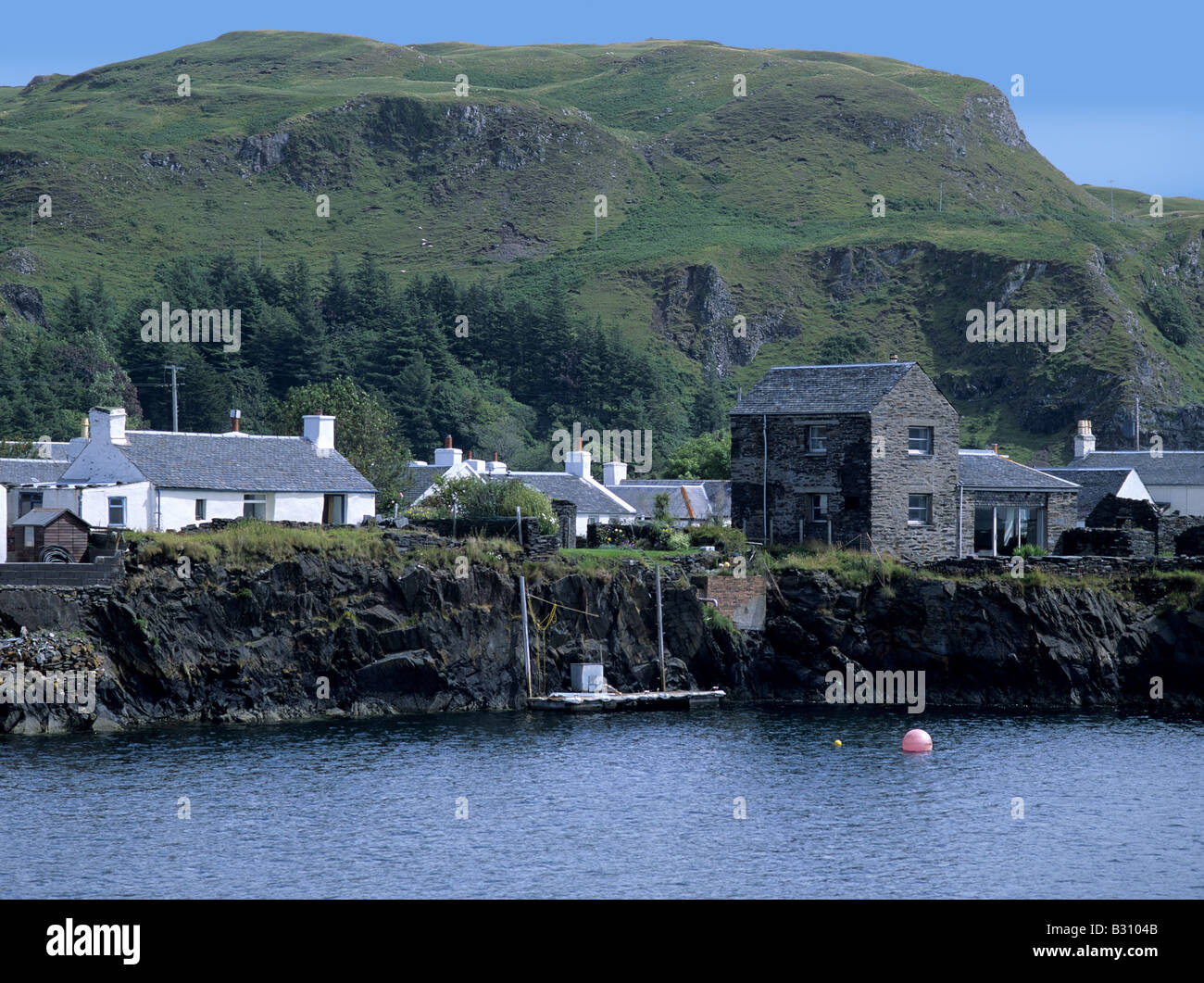 village seil island argyll scotland Stock Photo - Alamy