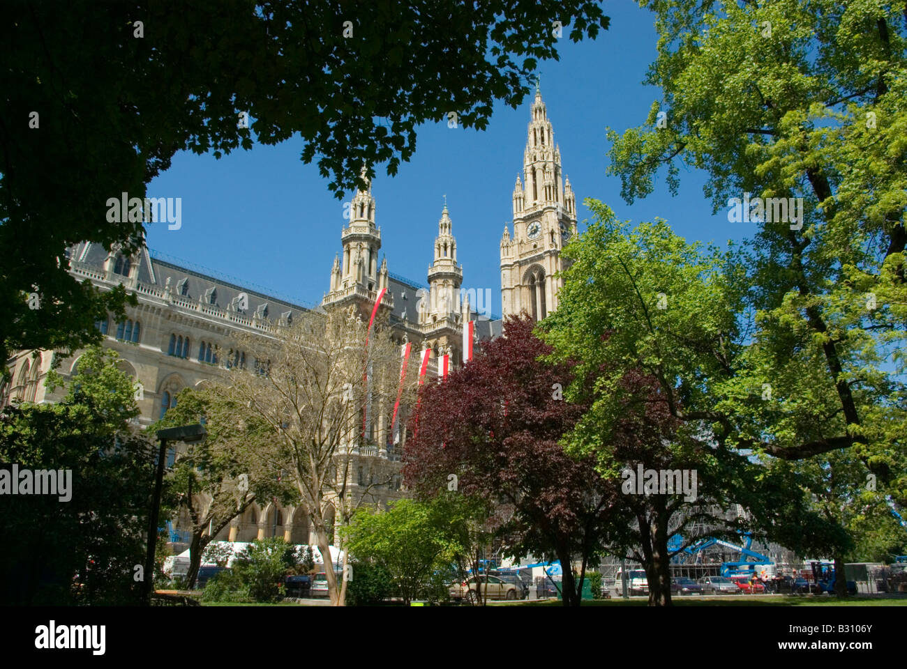 The Rathaus serves as the seat of the mayor and city council of the ...