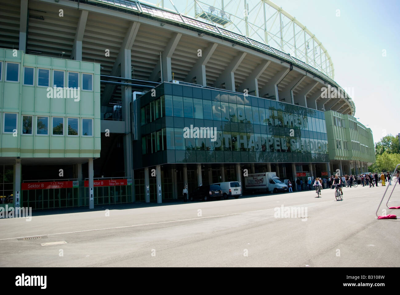 Ernst Happel Stadium in Vienna Austria Stock Photo - Alamy