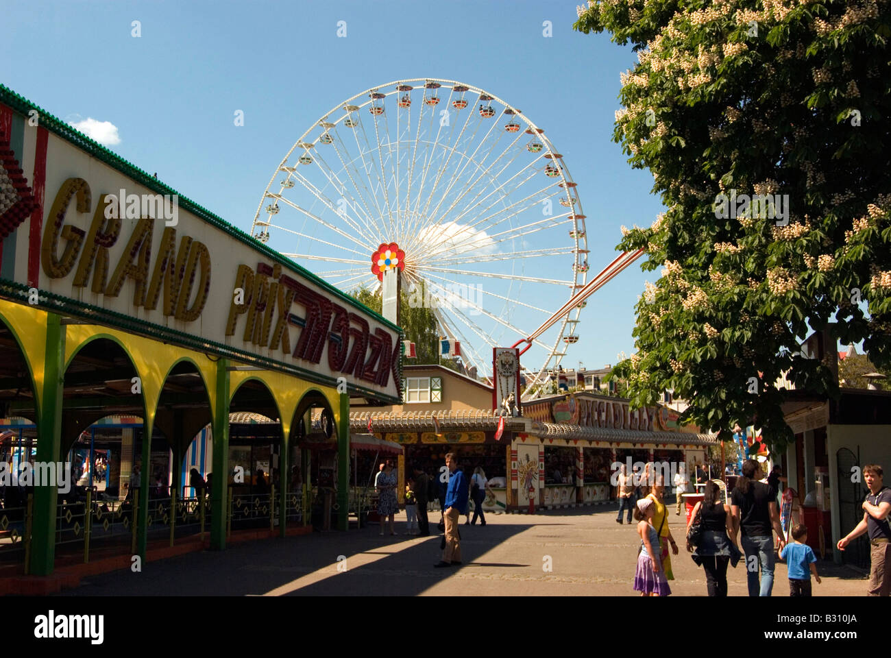 Viennese wurstelprater hi-res stock photography and images - Alamy