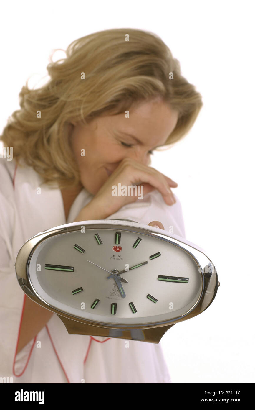 a young woman privately in the morning Stock Photo - Alamy