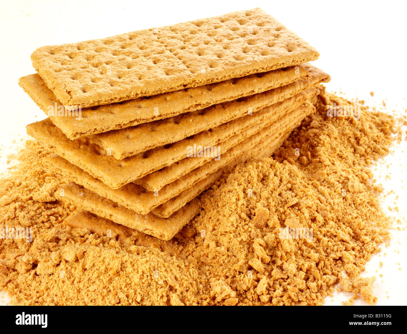 Graham crackers crumbs hi-res stock photography and images - Alamy