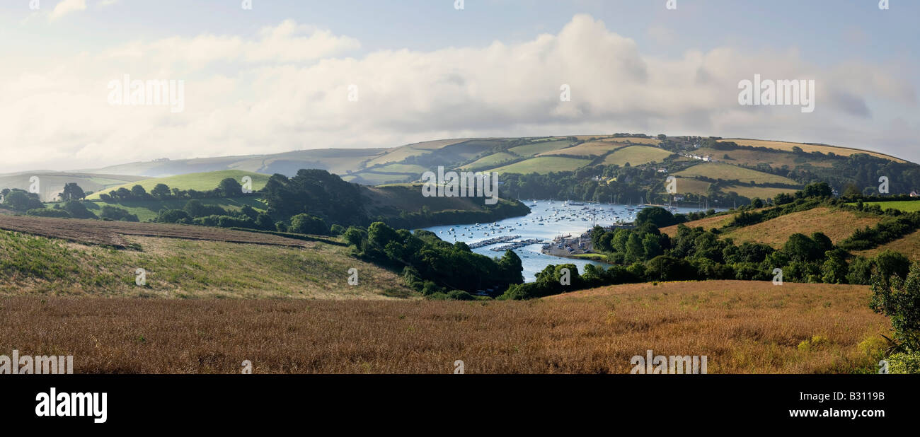 view of the kingsbridge estuary salcombe devon england uk Stock Photo ...