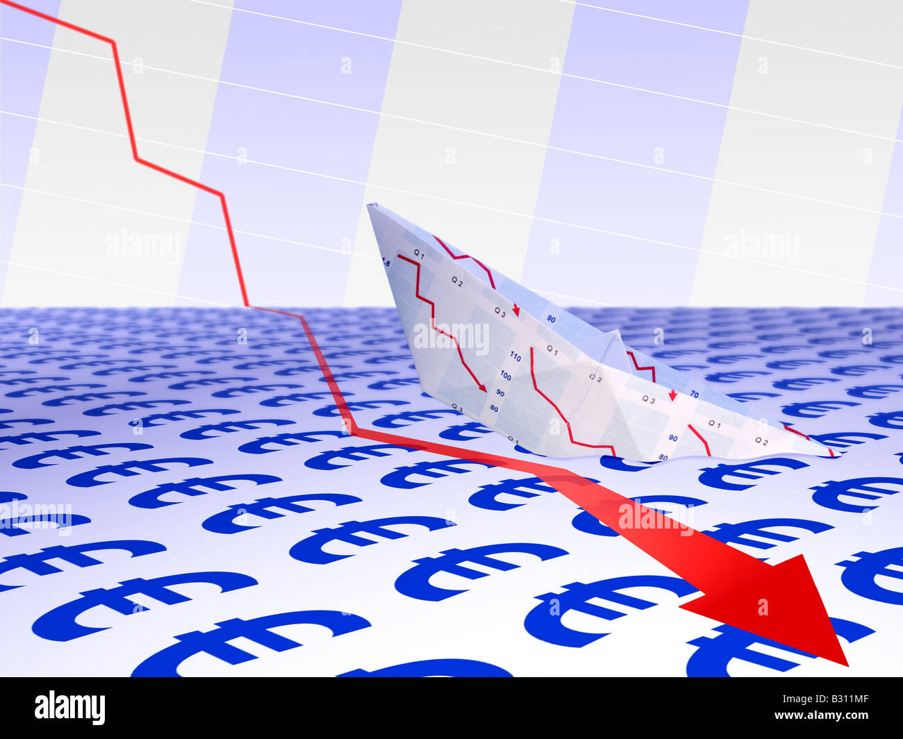 Ship downfall hi-res stock photography and images - Alamy