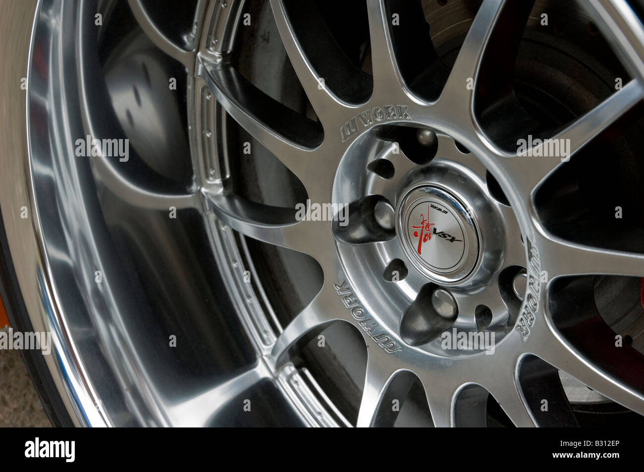 Silver Alloy Wheel High Resolution Stock Photography and Images - Alamy