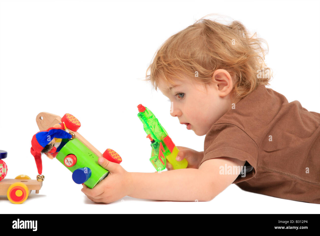 small boy playing Stock Photo - Alamy