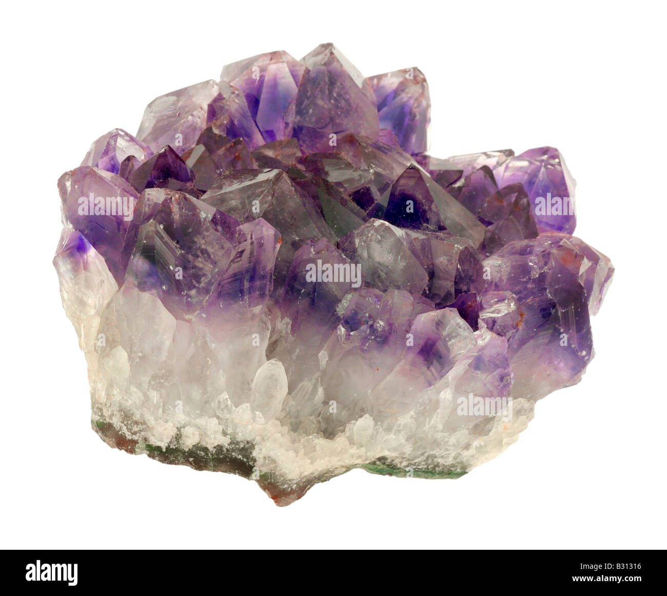 Raw amethyst Cut Out Stock Images & Pictures - Alamy