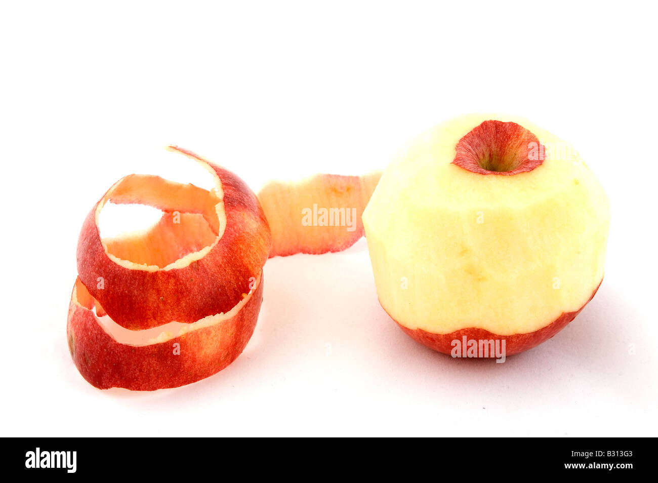 Apple peel outdoor hi-res stock photography and images - Alamy