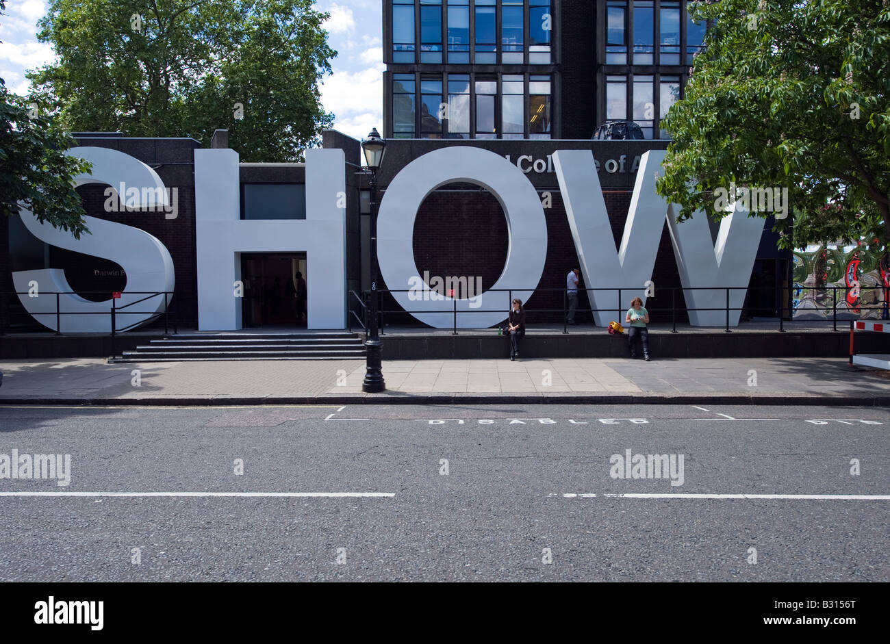 London a show s entrance of the Royal College of Art in South ...