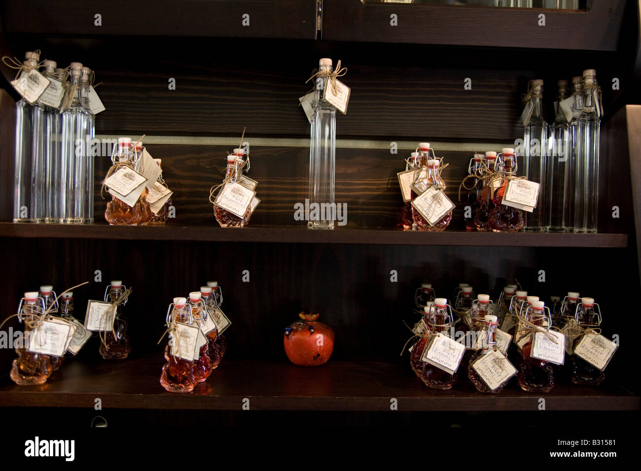 Grappa bottles hi-res stock photography and images - Alamy