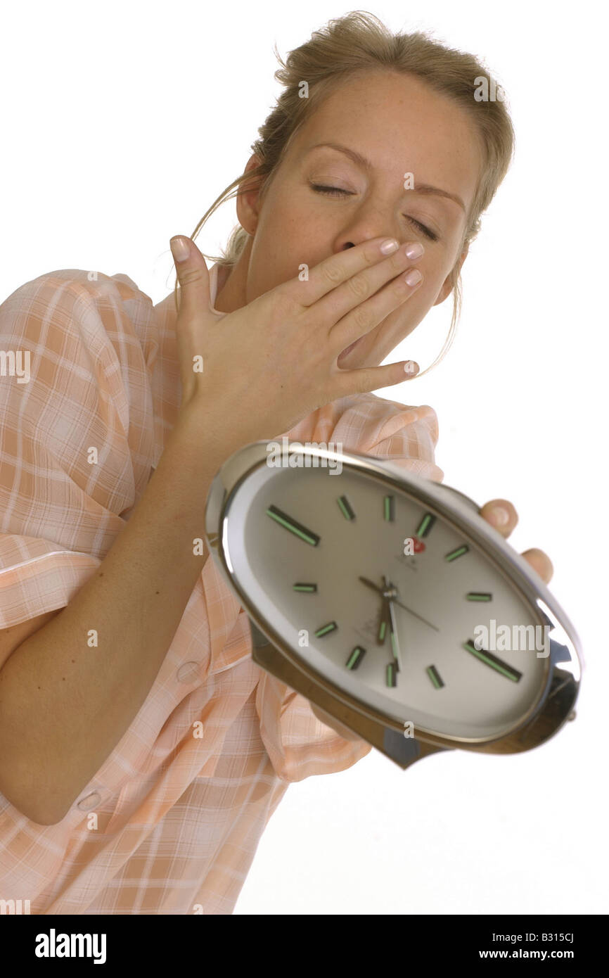 a young woman privately in the morning Stock Photo - Alamy