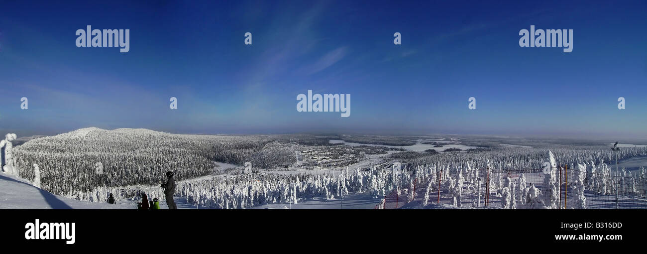 Ruka finland ski resort hi-res stock photography and images - Alamy