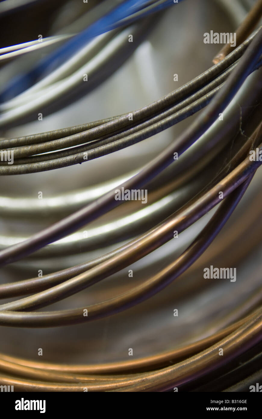 Coiled wire hi-res stock photography and images - Alamy