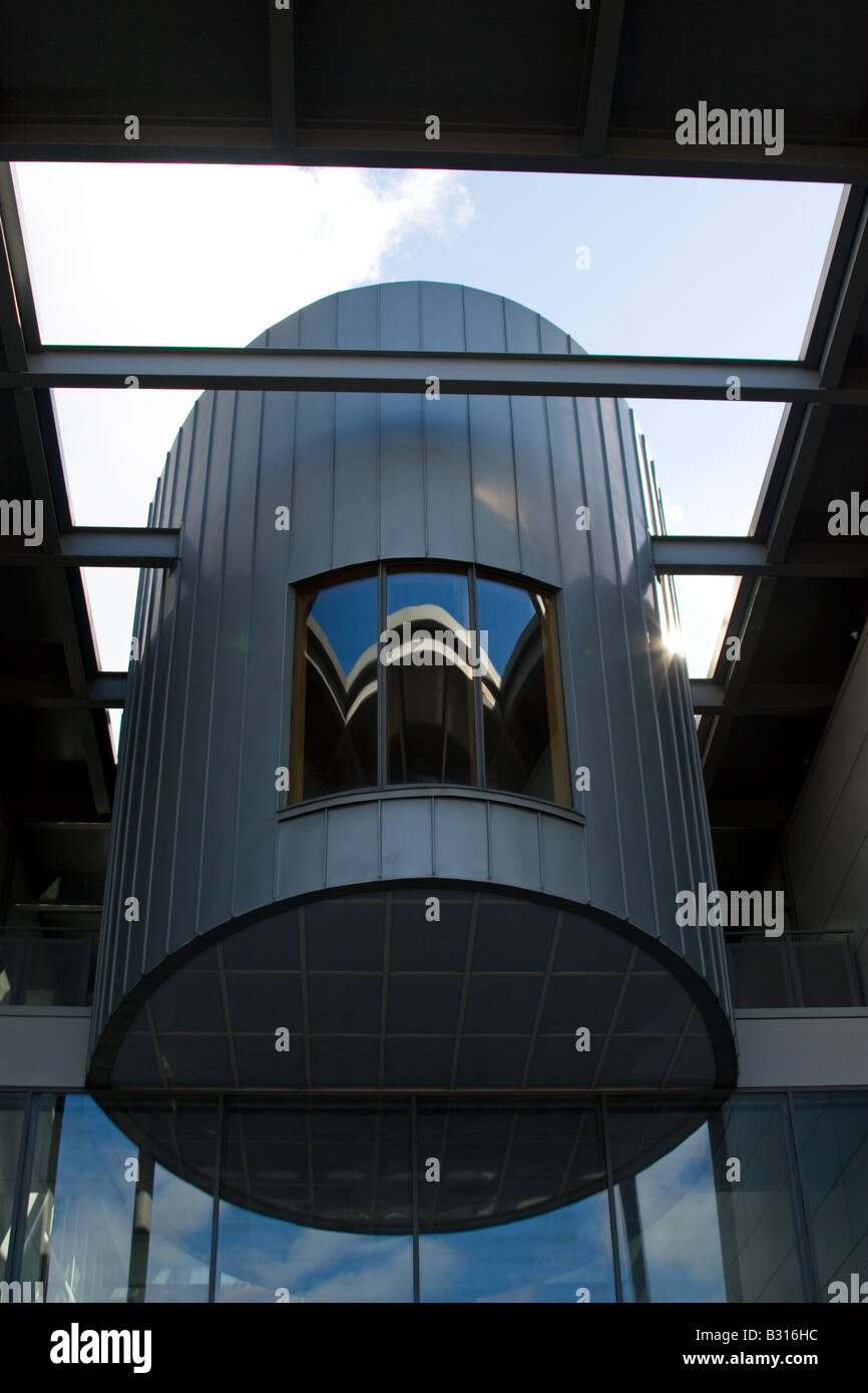 Central core in the engineering building in Dublin City University ...