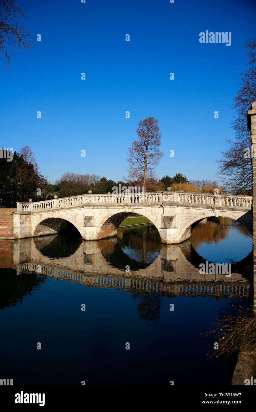Stone Bridge River Cam The Backs University of Cambridge City ...
