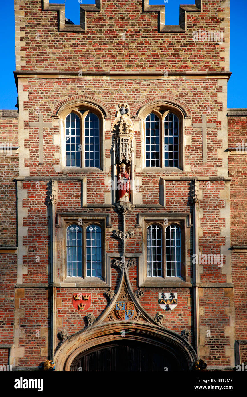 Front entrance Jesus College University of Cambridge City ...