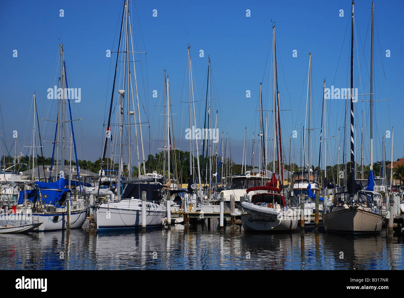 Burnt Store Marina Punta Gorda Florida USA Stock Photo - Alamy