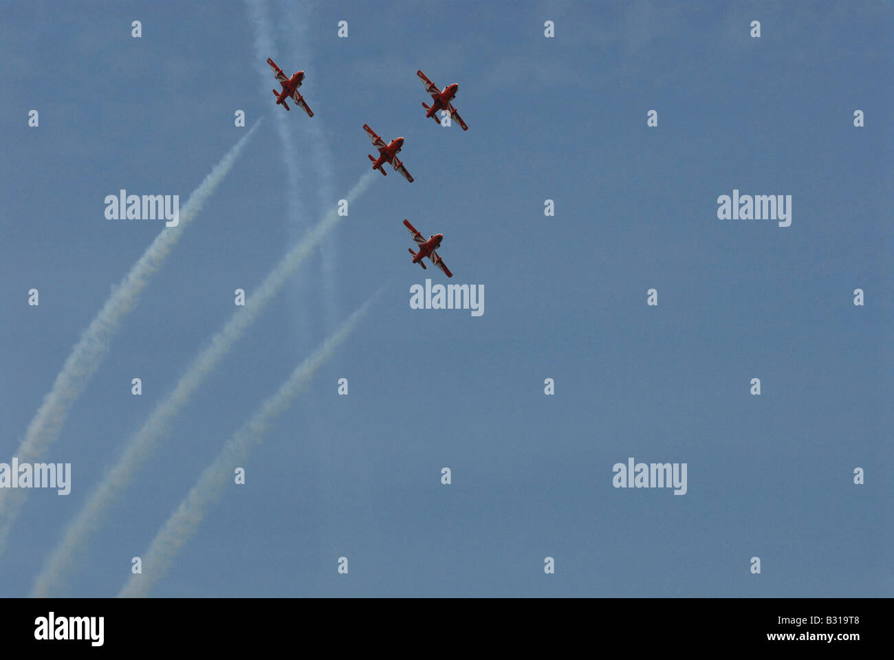 Aerobatics Display by Indian air force(Surya Kiran Aerobatic Team) at ...