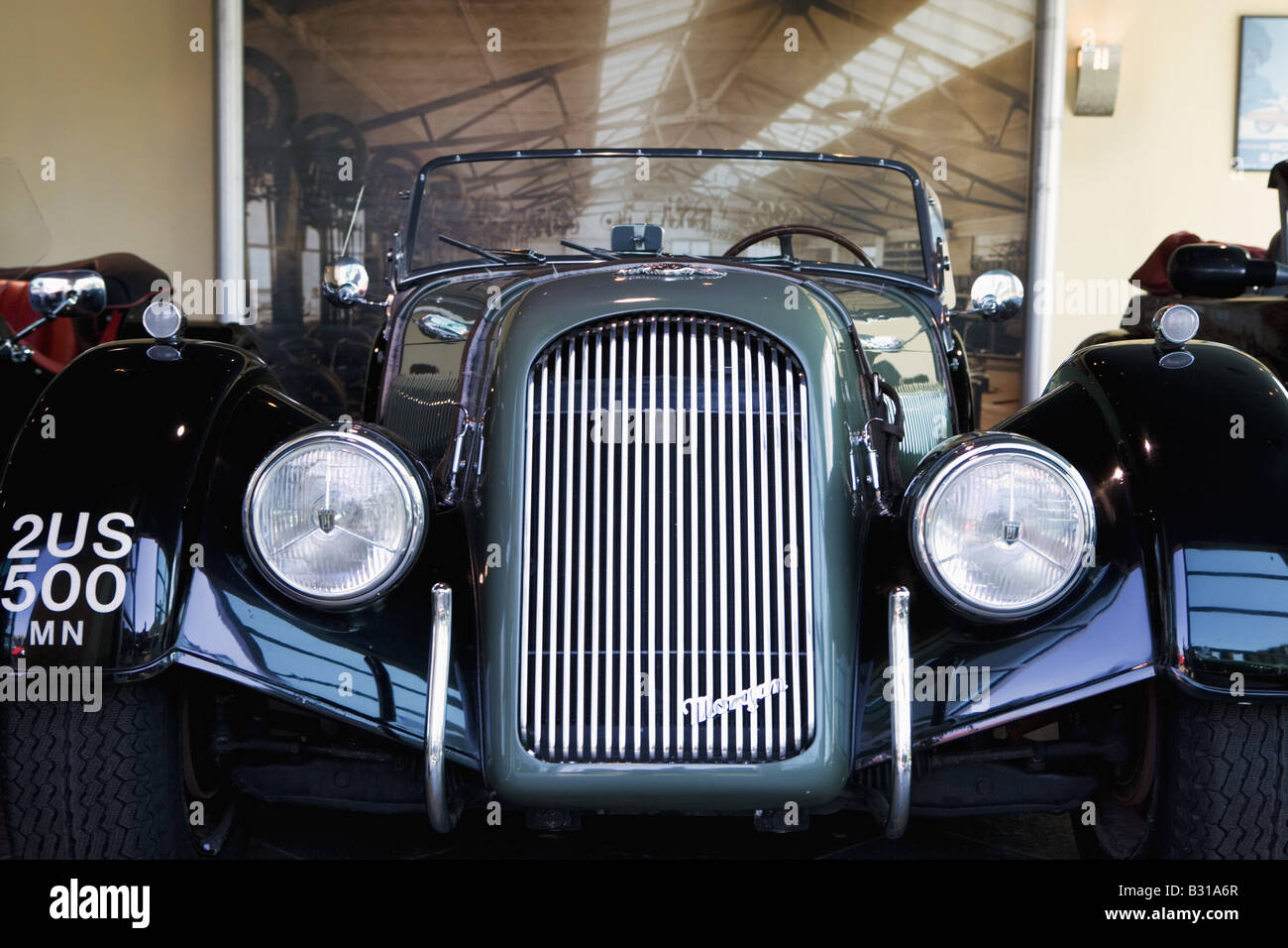 Front view of Morgan Stock Photo - Alamy