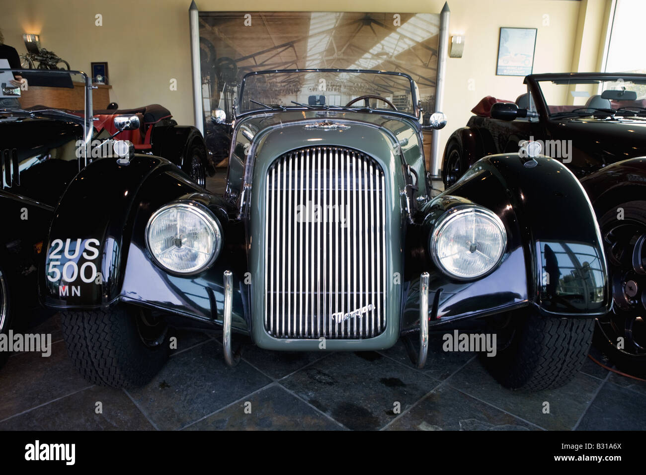 Front view of Morgan Stock Photo - Alamy