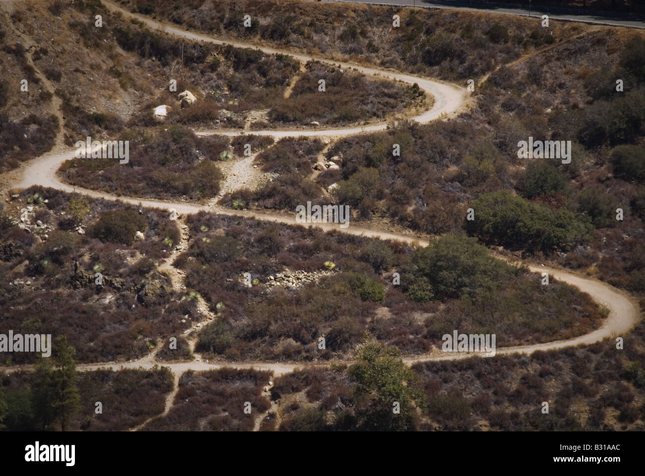 Road winding through mountains Stock Photo - Alamy