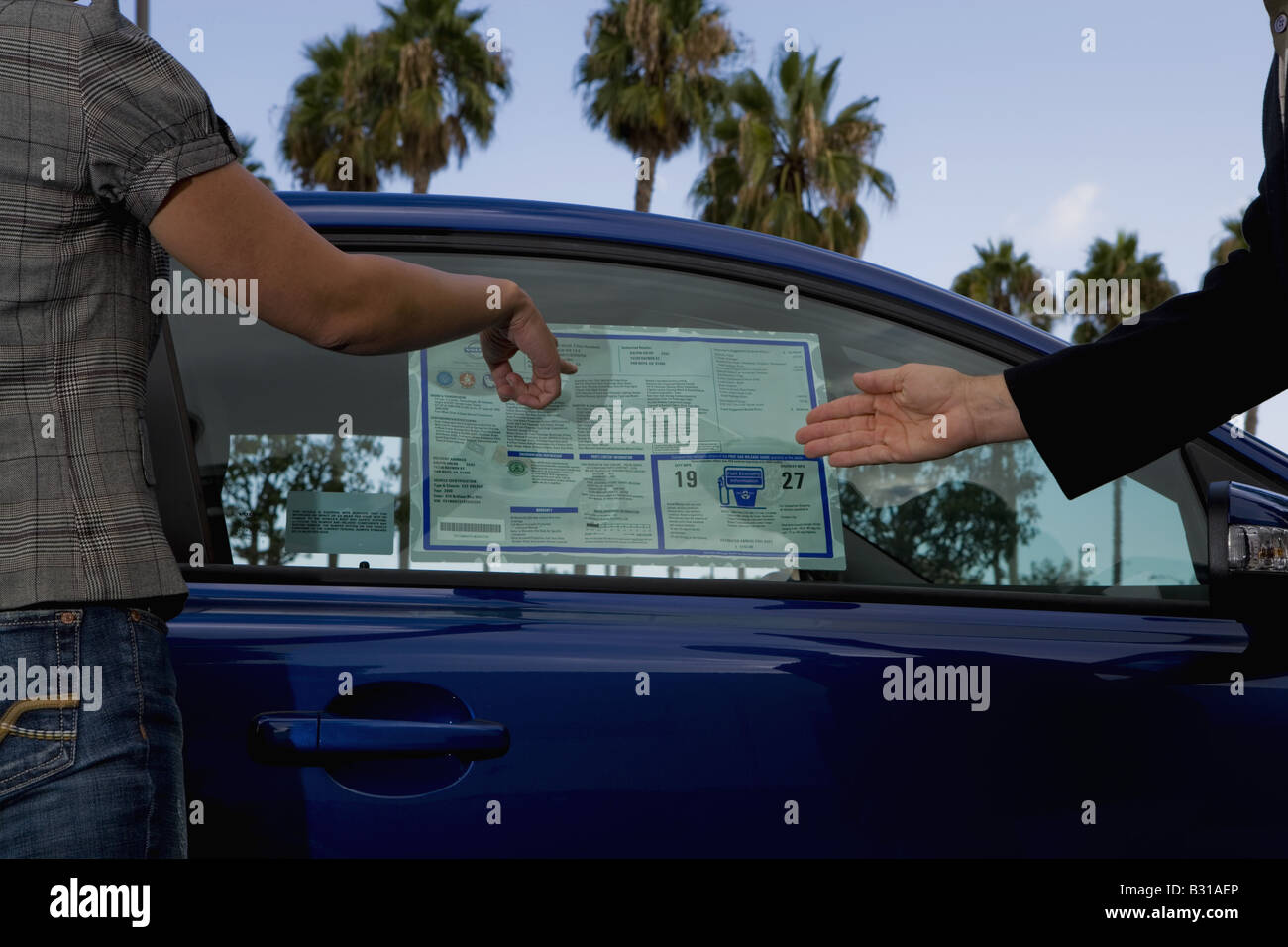 New car sticker price hi-res stock photography and images - Alamy