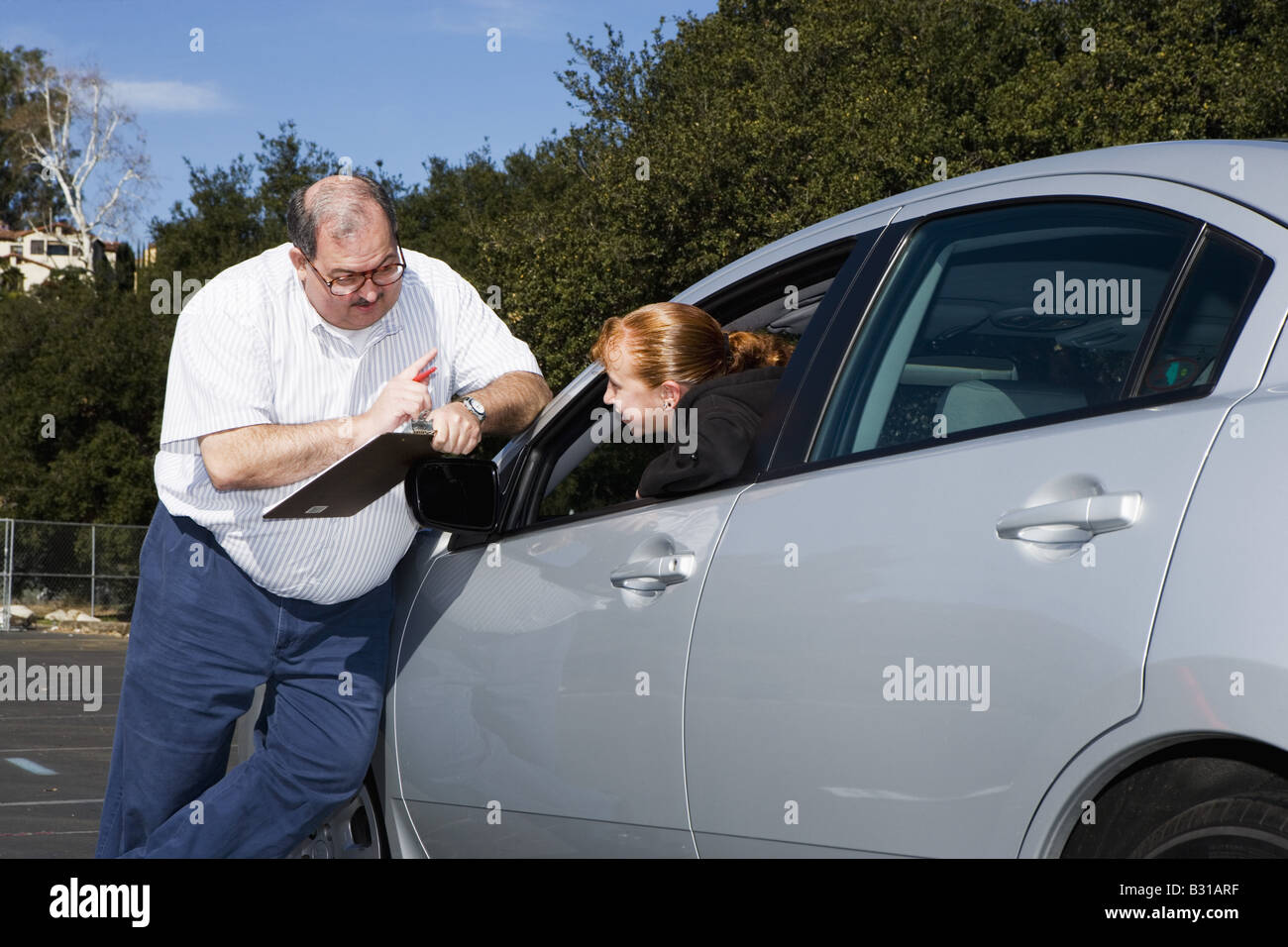 Teen driver test hi-res stock photography and images - Alamy
