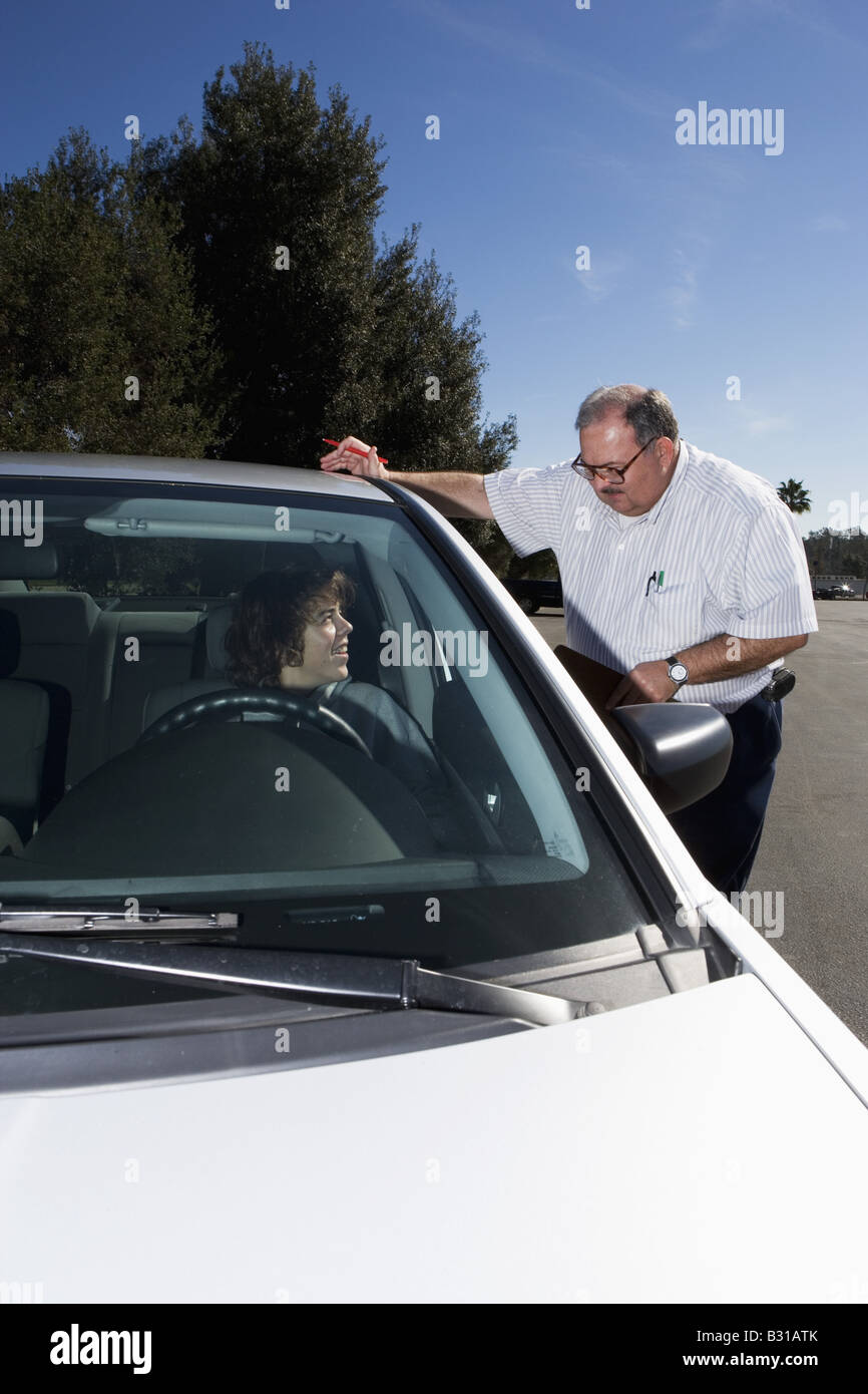 Teen driver test hi-res stock photography and images - Alamy