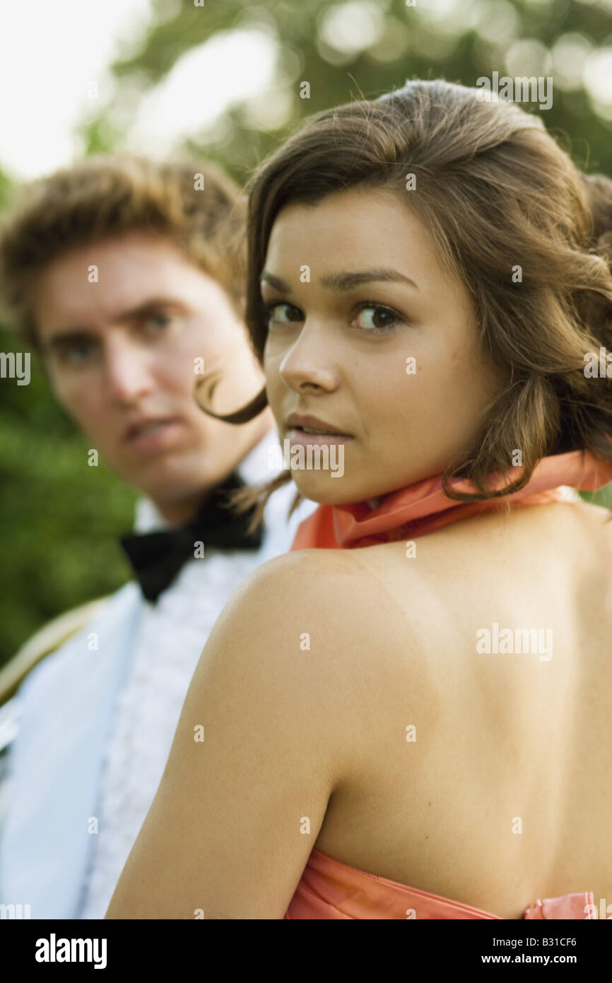 Young couple going to prom Stock Photo - Alamy