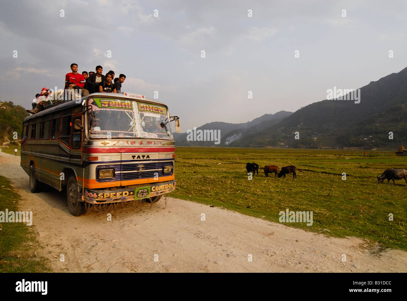 Nepal bus hi-res stock photography and images - Alamy