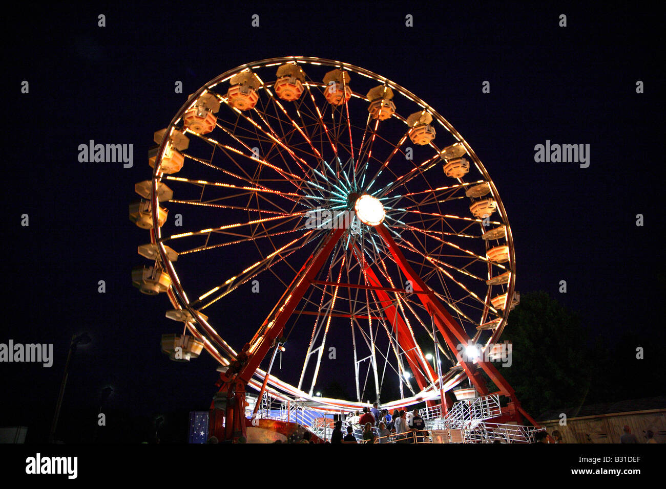 Big wheel funfair ride hi-res stock photography and images - Alamy