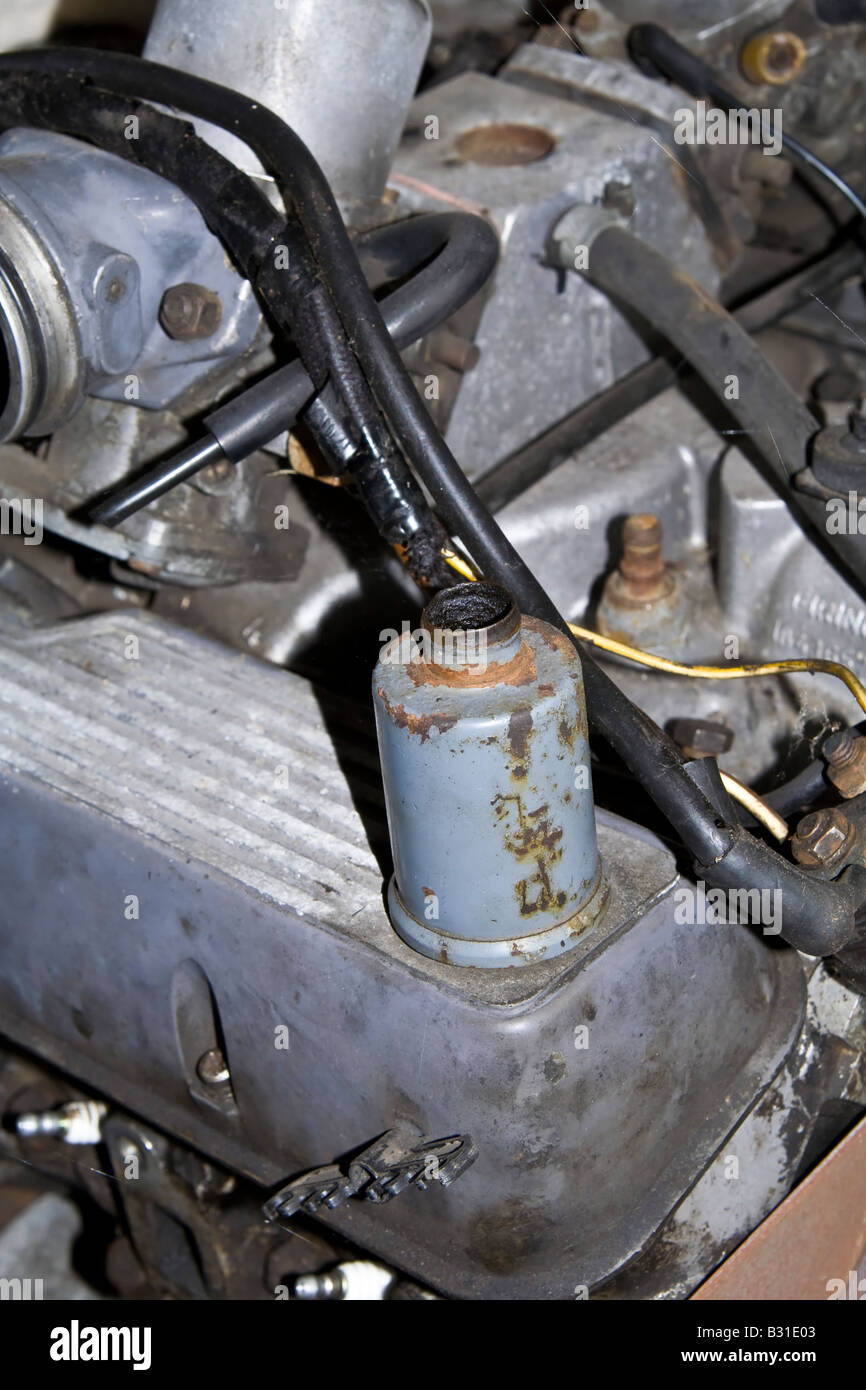 A close-up of a car flame trap, UK Stock Photo - Alamy